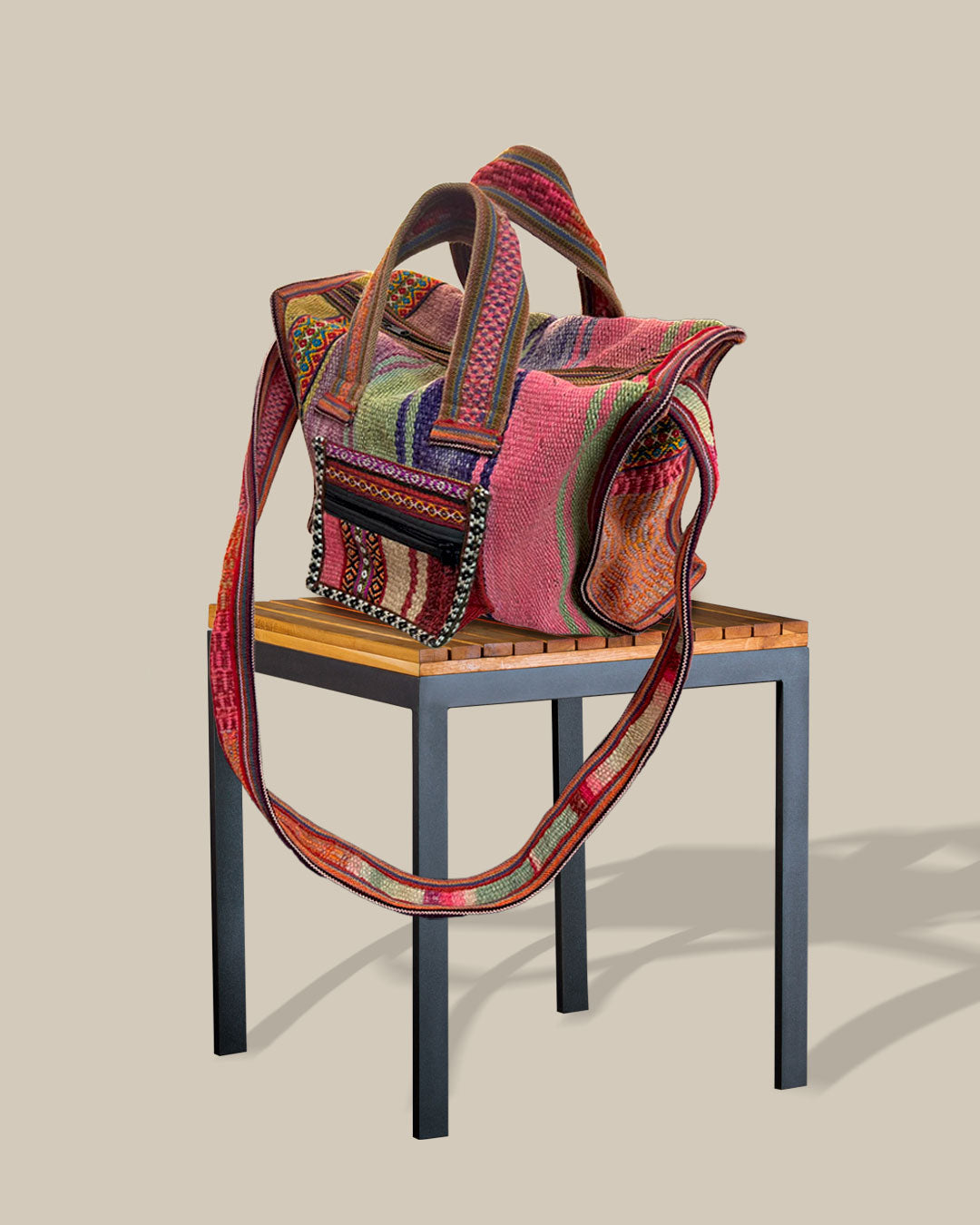 Andean Rainbow Bag – Pukllas Andean Fashion